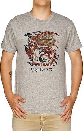 Vendax Vendax Monster Hunter T-Shirt Homme Gris