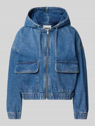 Only Regular Fit Jeansjacke aus reiner Baumwolle Modell KENZIE