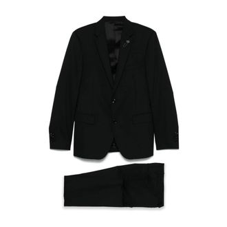 Lardini Schwarzes Kleid f&uuml;r M&auml;nner - - Suits - Herren - Schwarzk - S