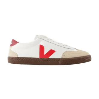 Veja Womens Volley Sneaker White Calfskin
