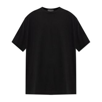 Yohji Yamamoto Ultima Cotton Rundhals-T-Shirt - - Tops - Herren - Schwarzk - M