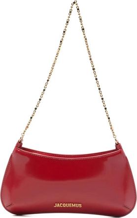 Jacquemus Femme, Sacs, Rouge, Taille: ONE Size Chain-Link Shoulder Bag