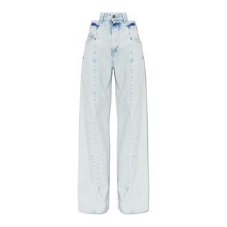 Maison Margiela Wide-leg Jeans - - Jeans - Damen - Blau - W25