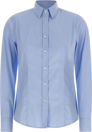 Xacus Femme, Blouses et Chemises, Bleu, Taille: 42 FR Chemise Classique Sara