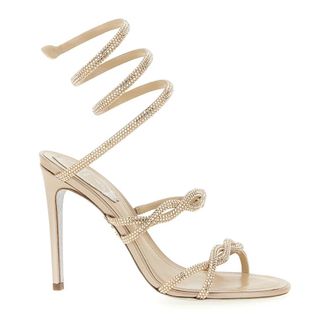Rene Caovilla Braid Cleo Sandalen - - Shoes - Damen - Beige - 37 1/2 EU