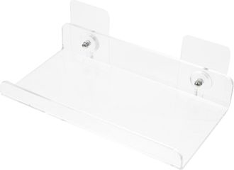 Hemobllo Alipis Transparenter Acryl Wand Buchst&auml;nder f&uuml;r B&uuml;cher und Alben Leichtes Wandregal zur B&uuml;cherpr&auml;sentation Platzsparende Wandhalterung f&uuml;r B&uuml;ro und Zu