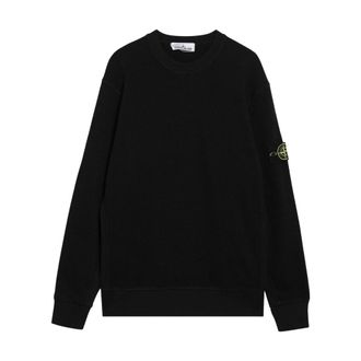 Stone Island Herren, Sweatshirts & Hoodies, Schwarzk, SGr&ouml;&szlig;e