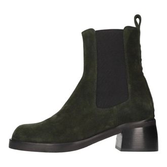 Mara Bini Evy Suede Beatles Bottes &agrave; cheville - Femme - Chaussures - Vert - Taille: 39 EU