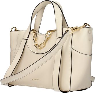 Givenchy Leather Tote Bag - Beige