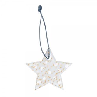 R&auml;der [SA2026/08] Eisstern Punkte klein 6x5,5cm