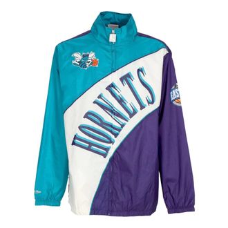 Mitchell & Ness NBA Gebogener Windbreaker Jacke - - Jackets - Herren - Mehrfarbig - M