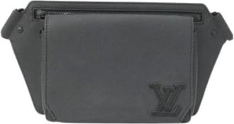 Louis Vuitton Pre-owned Aerogram Takeoff Sling Sac Bandouli&egrave;re en Cuir de Veau - Femme - Pre-owned - Noir - Taille: ONE Size
