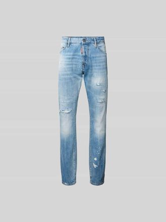 Dsquared2 Slim Fit Jeans im Used-Look