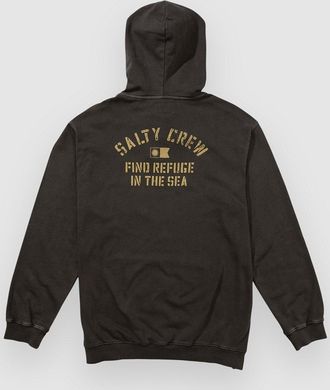 Salty Crew Even Keel Vintage Hoodie vintage black