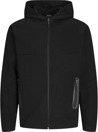 Jack & Jones Sweat à Capuche zippé Sweat à Capuche zippé Uni Black L Black L