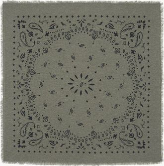 Kujten Grand bandana cachemire imprim&eacute; - Grand Bandana Hachiko