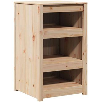 vidaXL Armoire de cuisine Marron 55 x 55 x 92 cm Bois de pin massif Vidaxl