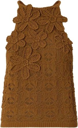 Pinko Pinko, Femme, Tops, Brun, Taille: 38 FR Nymphaea Top