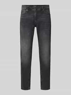 Jack & Jones Regular Fit Straight Fit Jeans mit Used-Waschung