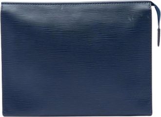 Louis Vuitton Pre-owned Epi Clutch - Femme - Pre-owned - Bleu - Taille: ONE Size