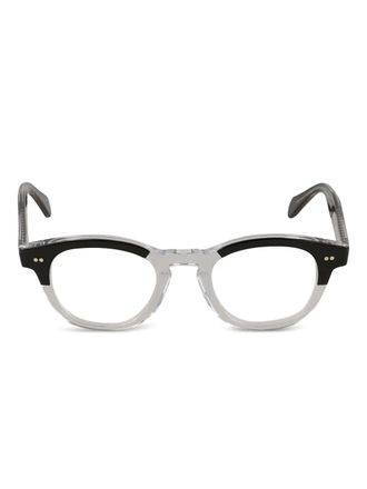 K&agrave;dor Boston Brille mit rundem Gestell - Schwarz