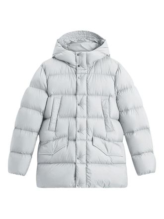 Woolrich doudoune à capuche - Gris