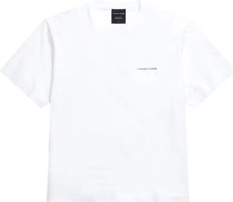 Canada Goose Homme, Tops, Blanc, Taille: XL Novo T-Shirt