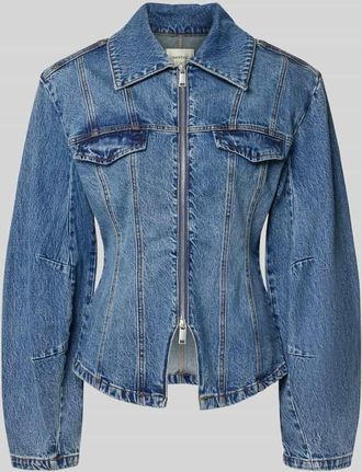 Gestuz Jeansjacke aus Baumwoll-Mix Modell Melu
