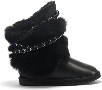 Australia Luxe Atilla Kurz Satin Schwarz