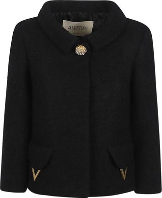 Valentino Damen, Jacken, Schwarzk, SGr&ouml;&szlig;e