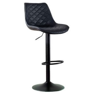 Generic Verstellbarer Drehhocker aus Kunstleder - Hydraulisch Verstellbarer K&uuml;chenhocker in Tresenh&ouml;he f&uuml;r Fr&uuml;hst&uuml;cksinsel, Essbereich, Kneipe oder Gesch&auml;ft