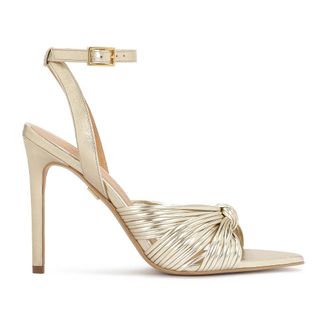 Kazar Goldene Ledersandalen mit Absatz - - Shoes - Damen - Gelb - 36 EU