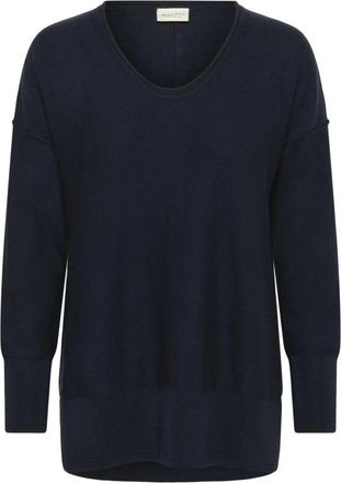 Part Two Femme, Pulls, Bleu, Taille: 42 FR NouraPW PU Strik 30309792 V-neck Tricots