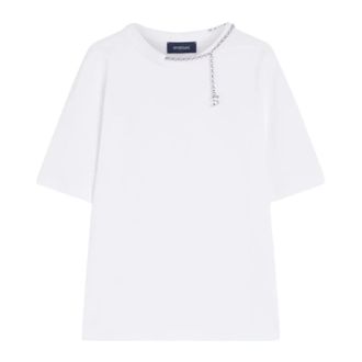 Sportmax Oblato T-Shirt - - Tops - Damen - Wei&szlig; - M