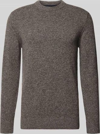 Barbour Pullover aus Woll-Seide-Mix mit Rundhalsausschnitt Modell TISBURY