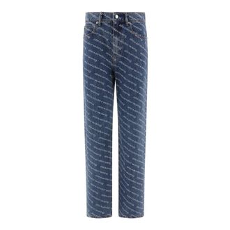Alexander Wang EZ Mid-Rise Straight-Leg Jeans - - Jeans - Damen - Blau - W27