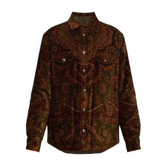 Etro Gesteppte Cordjacke - - Jackets - Herren - Braun - M