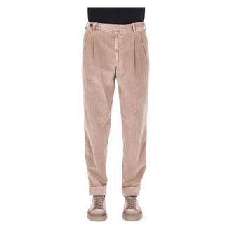 Pantaloni Torino Homme, Pantalons, Brun, Taille: L Pantalon en velours c&ocirc;tel&eacute; fran&ccedil;ais Coupe Gentleman