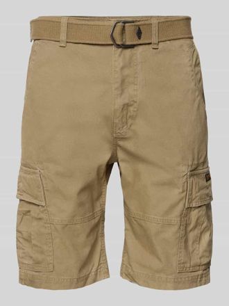 Superdry Regular Fit Cargoshorts mit G&uuml;rtel Modell Heavy