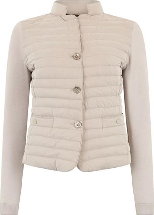 Moorer Femme, Vestes, Beige, Taille: 42 FR Manteaux