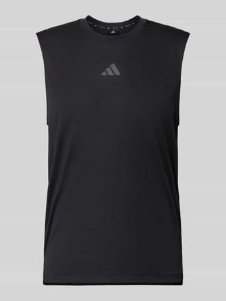 adidas Regular Fit Sport Tank Top mit Label Print
