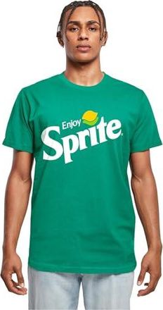 Merchcode Mc890-sprite Logo Tee T-Shirt, Vert forêt, S Hommes