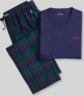 Ralph Lauren Pyjama-Set aus reiner Baumwolle
