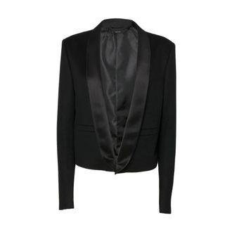 Tom Ford Damen, Jacken, Schwarzk, SGr&ouml;&szlig;e