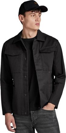 G-Star RAW Herren Chore Overshirt, Schwarz (dk blackD24804-C900-6484), XXL