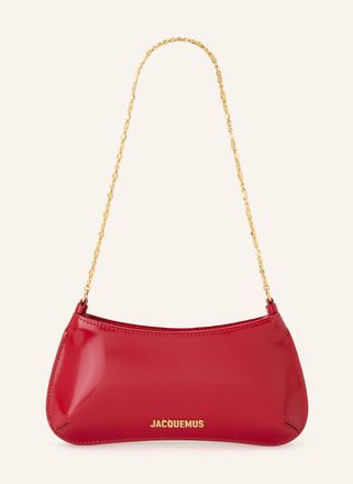 Jacquemus Jacquemus Schultertasche Le Petit Bisou Chaine rot