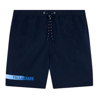 Paul & Shark Blaue Volley-Stil Badehose - - Shorts - Herren - Blau - M