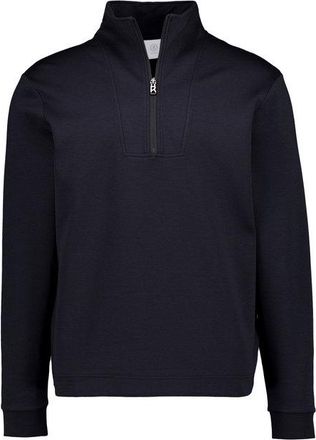 Bogner Herren Troyer schwarz Baumwolle unifarben