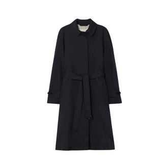 Burberry Coat H26 - - Coats - Damen - Blau - 2XS