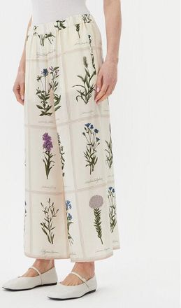 Max Mara Culottes Lory 2515131012 &Eacute;cru Relaxed Fit